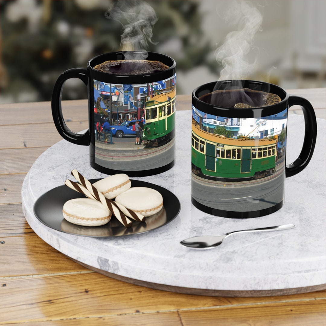 Coffee Cup - the F Line Market Street Streetcar #496 in Melbourne ...