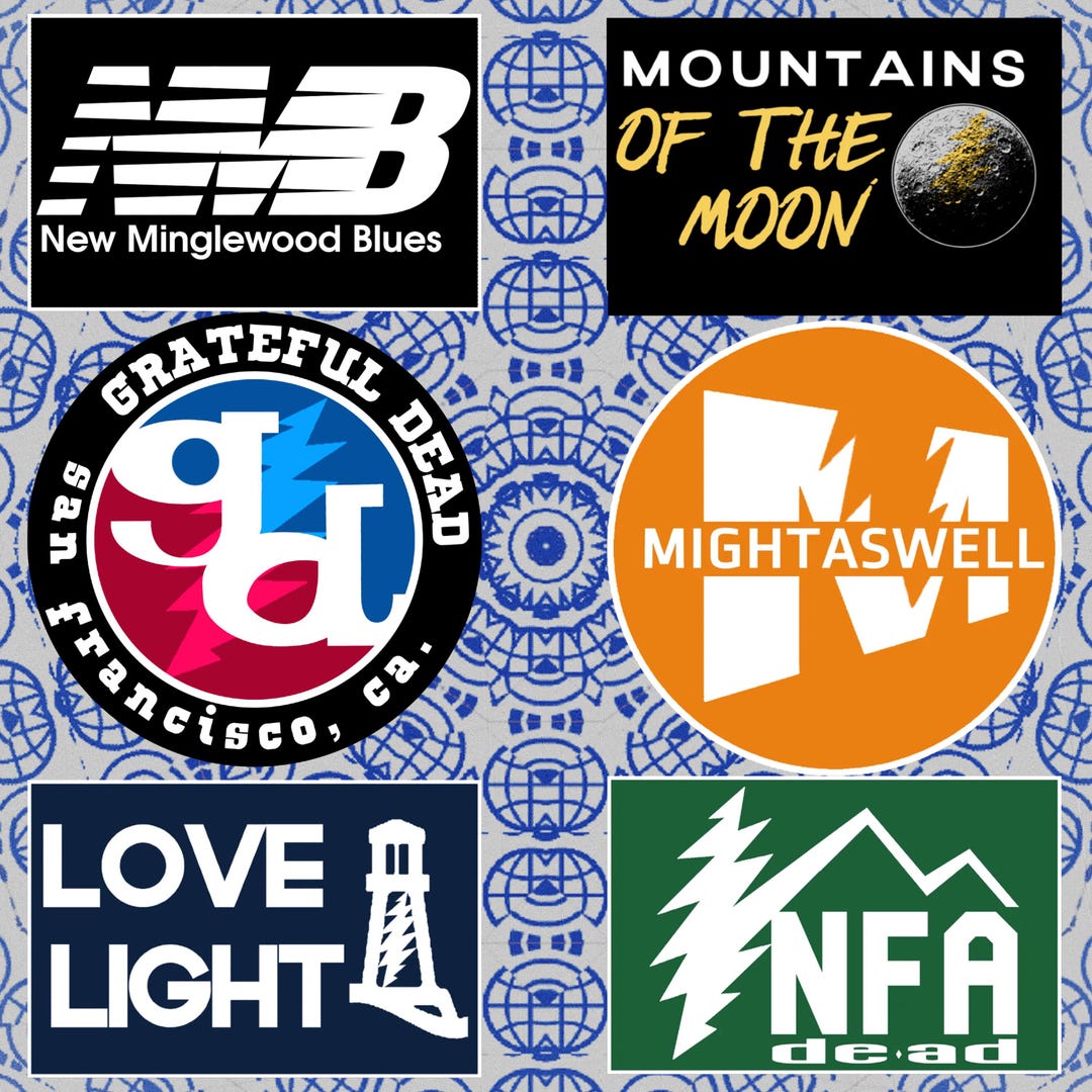 Deadhead Logo Stickers - Etsy