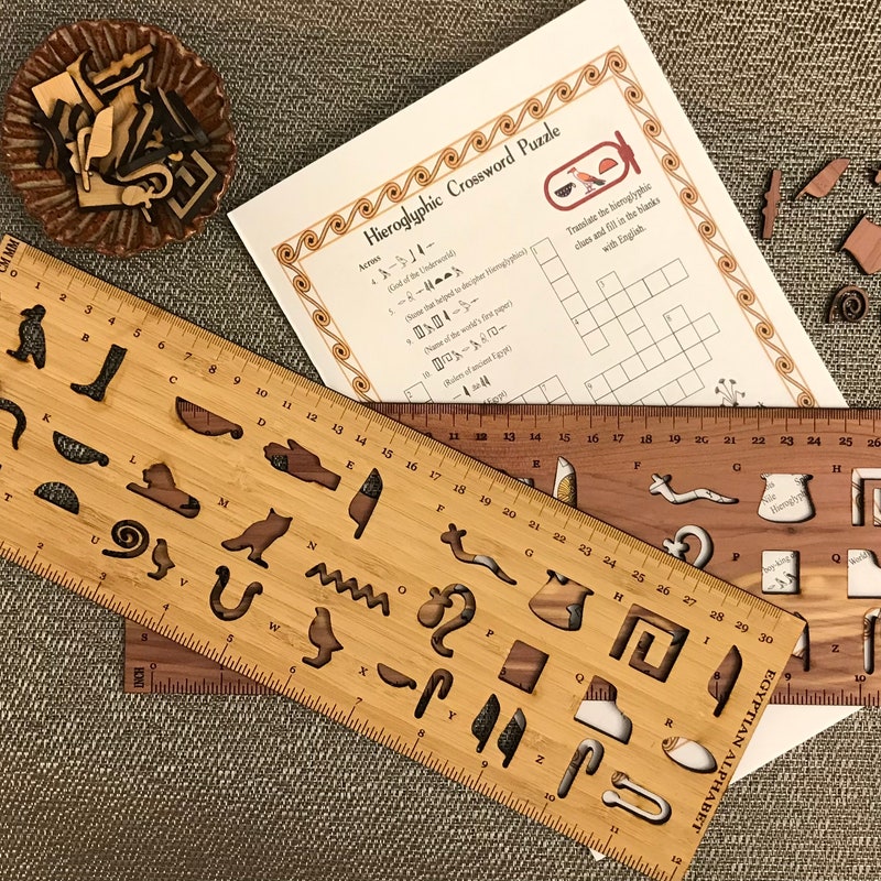 Egyptian Writing Stencil - Etsy