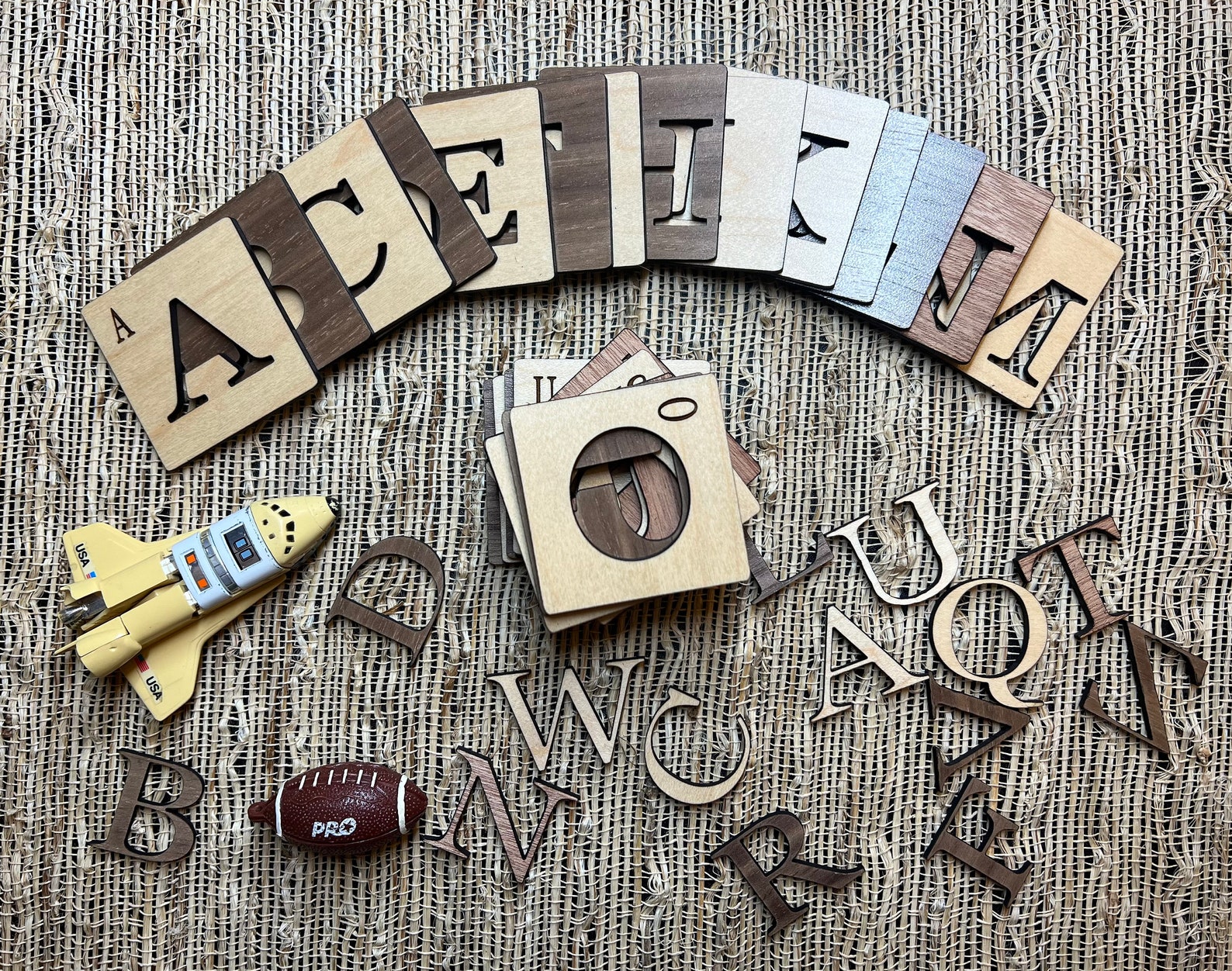 INSTANT DOWNLOAD SVG English Alphabet Stencil /A-Z Flashcards/ - Etsy