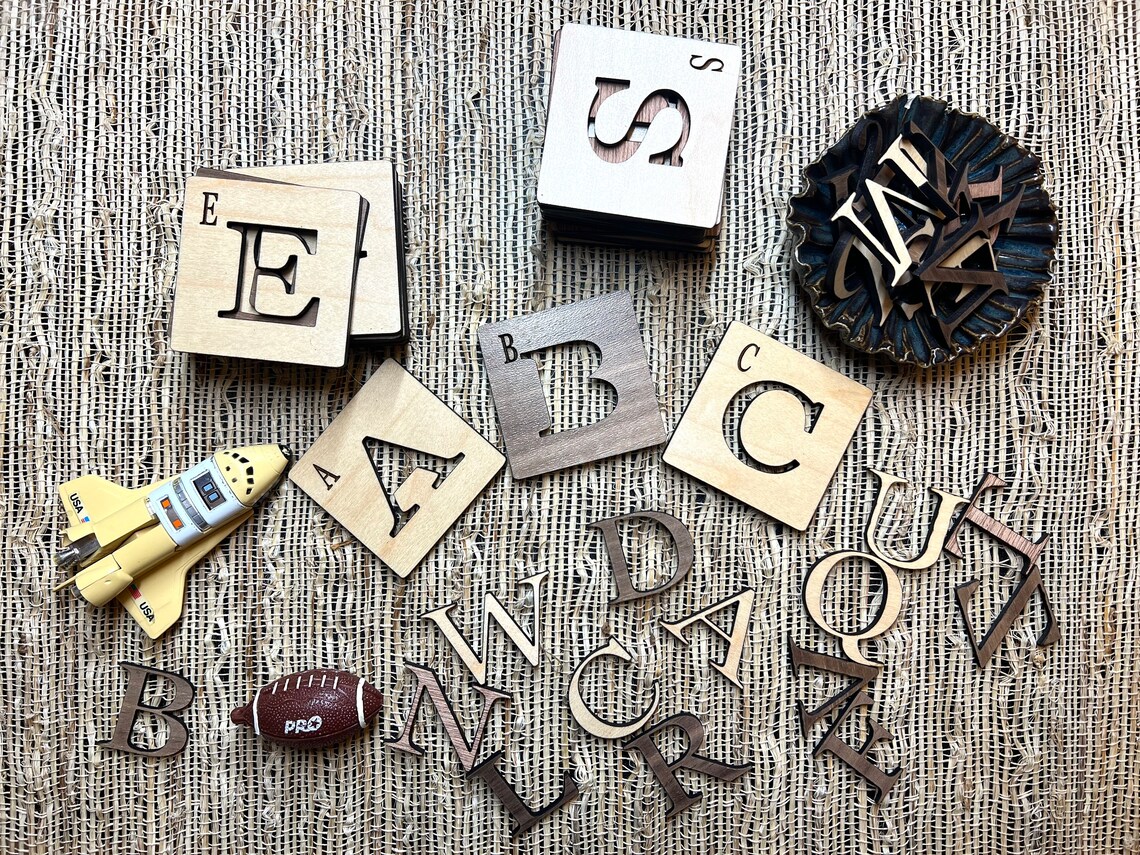 INSTANT DOWNLOAD SVG English Alphabet Stencil /A-Z Flashcards/ - Etsy