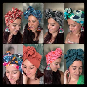 Wired Turban Sewing Pattern: PDF With Video Tutorial (digital Download ...