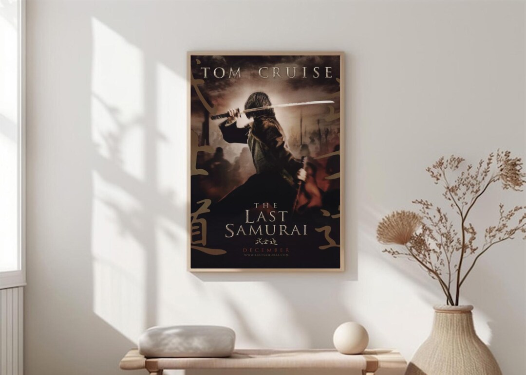 The Last Samurai Film by Edward Zwick 2003 Lead Movie Poster - Etsy