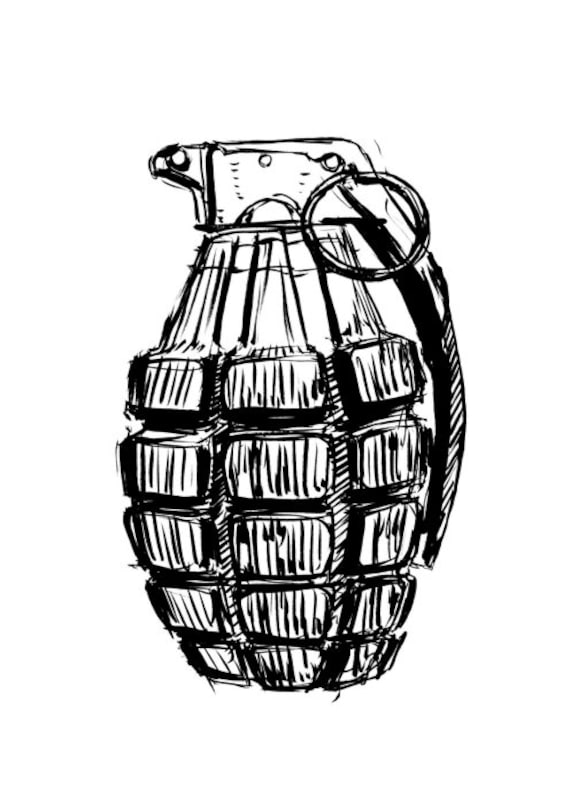 Grenade Drawings