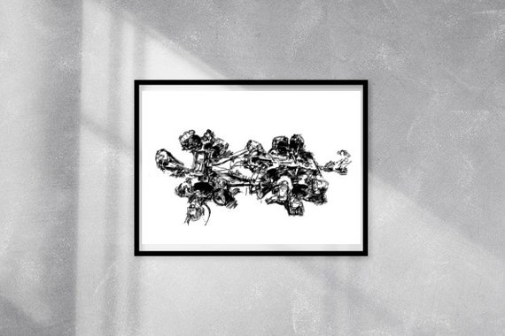 Formula 1 Pit Stop Illustration A4 Size Printable Wall Art | Etsy