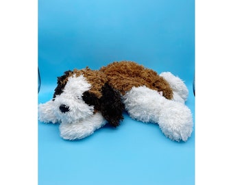 St Bernard Plush Dog | Etsy