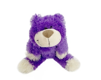 Purple Teddy Bear | Etsy