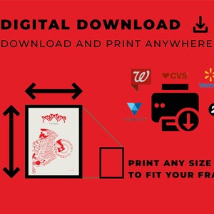 Motomami Album Poster A2 Digital Download | Rosalía Print| Motomami ...