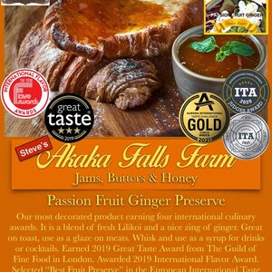 Passion Fruit Ginger Preserve, 11 Ounce Jar - Etsy