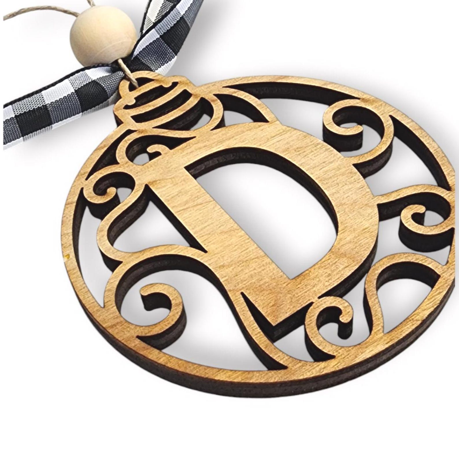 Alphabet Letter Ornament/charm - Etsy