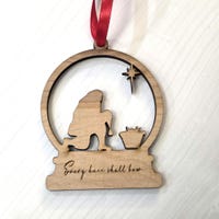 Christian Christmas Tree Ornament Holy Trinity Decoration Jesus God ...