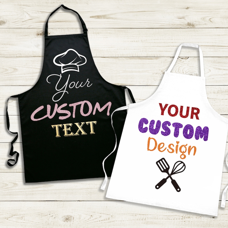 Custom Logo Apron - Etsy
