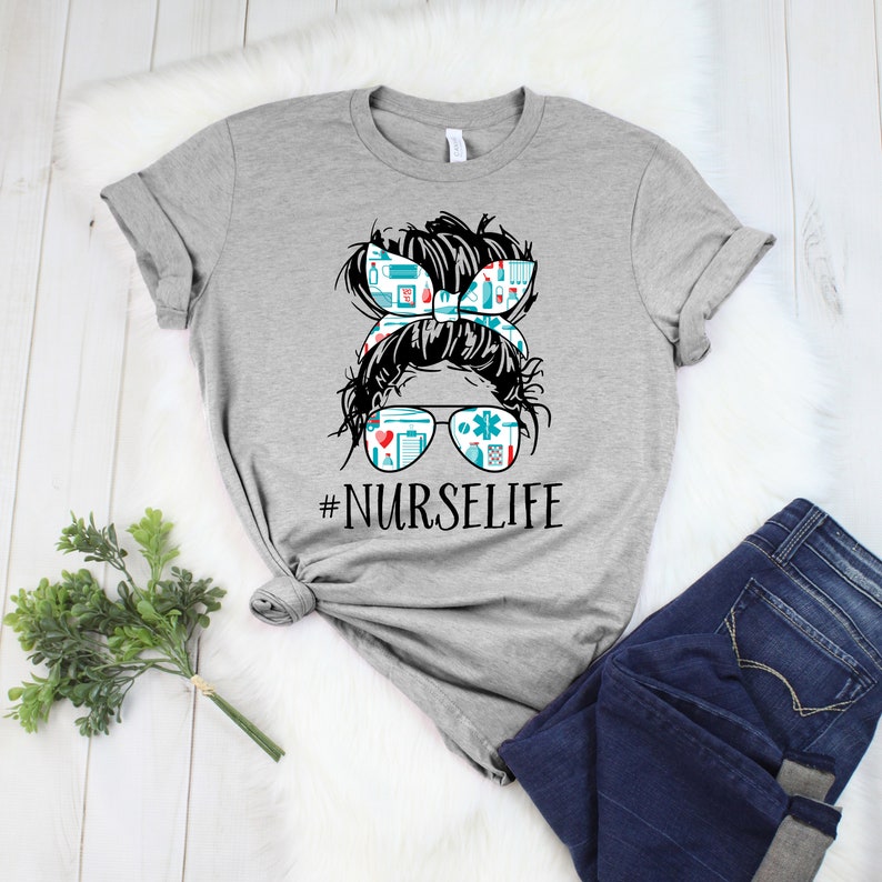 Nurse Life Shirt Registered Nurse Shirts RN Shirts Nurse - Etsy