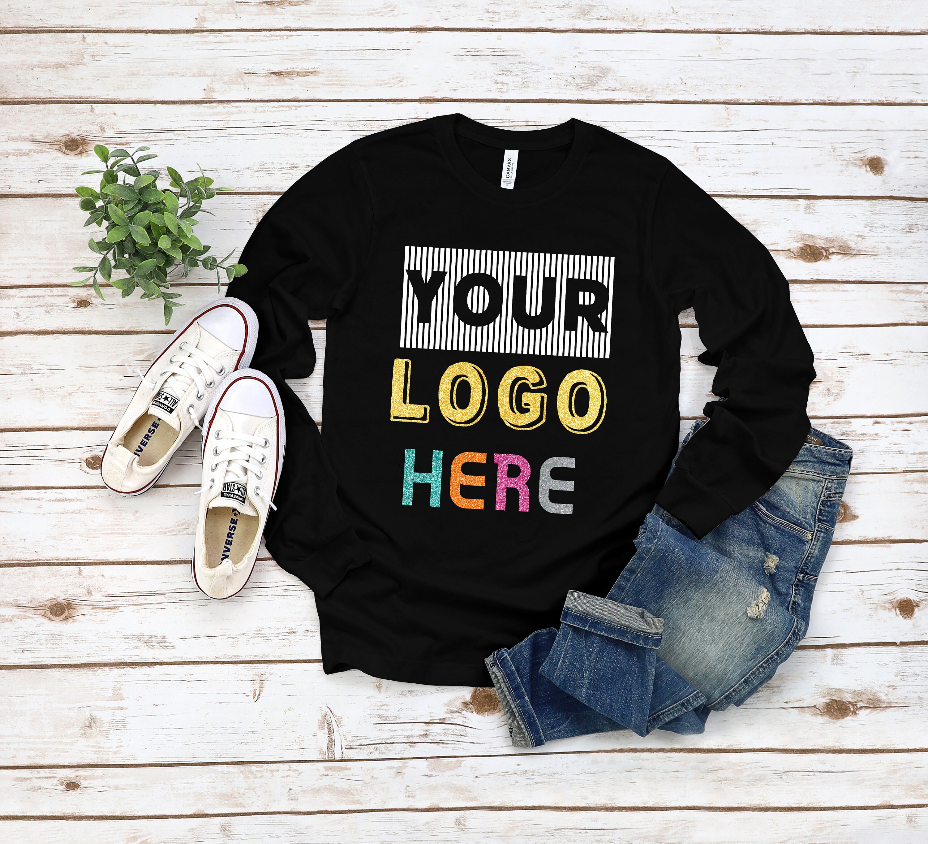 Custom Long Sleeve Shirt, Unisex Long Sleeve, Customized Long Sleeve ...