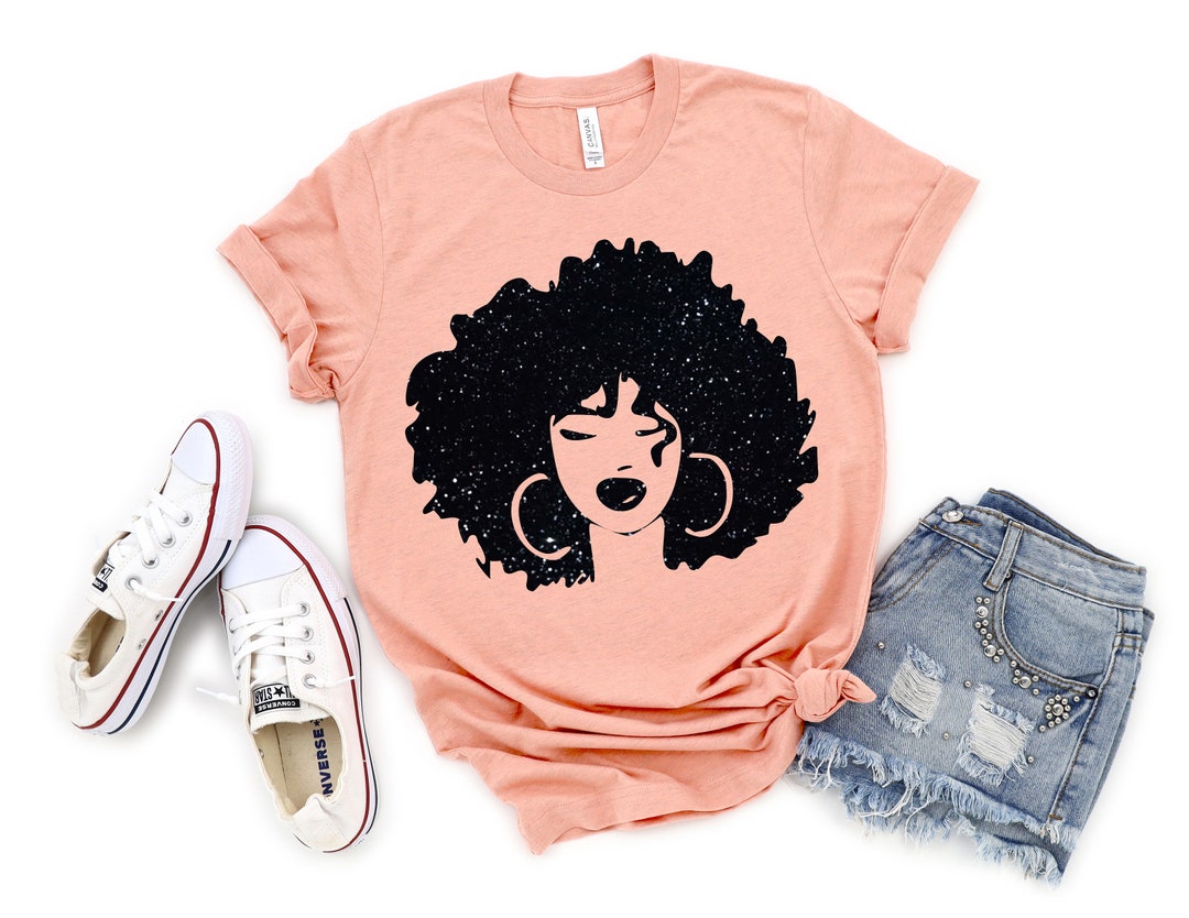 Afro Woman, Afrocentric Shirts, Afro Praying Shirt - Etsy