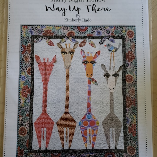 Way up There Pattern by Kimberly Rado Giraffe Quilt Pattern - Etsy
