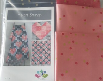 Heart Strings Quilt Kit - Etsy