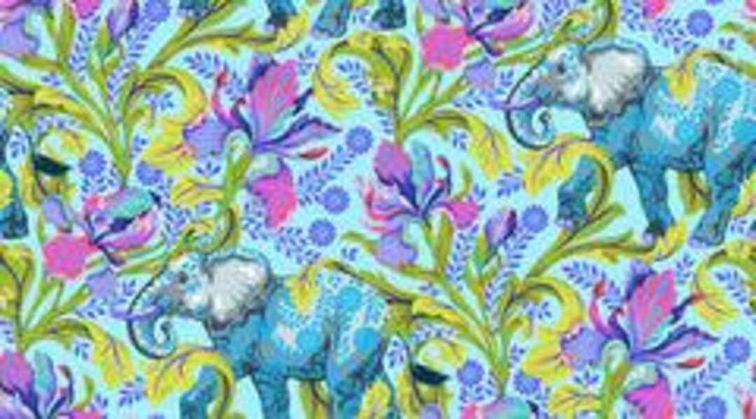 All Ears Tula Pink Everglow Quilt Fabric Sold BTY PWTP202.AURA - Etsy