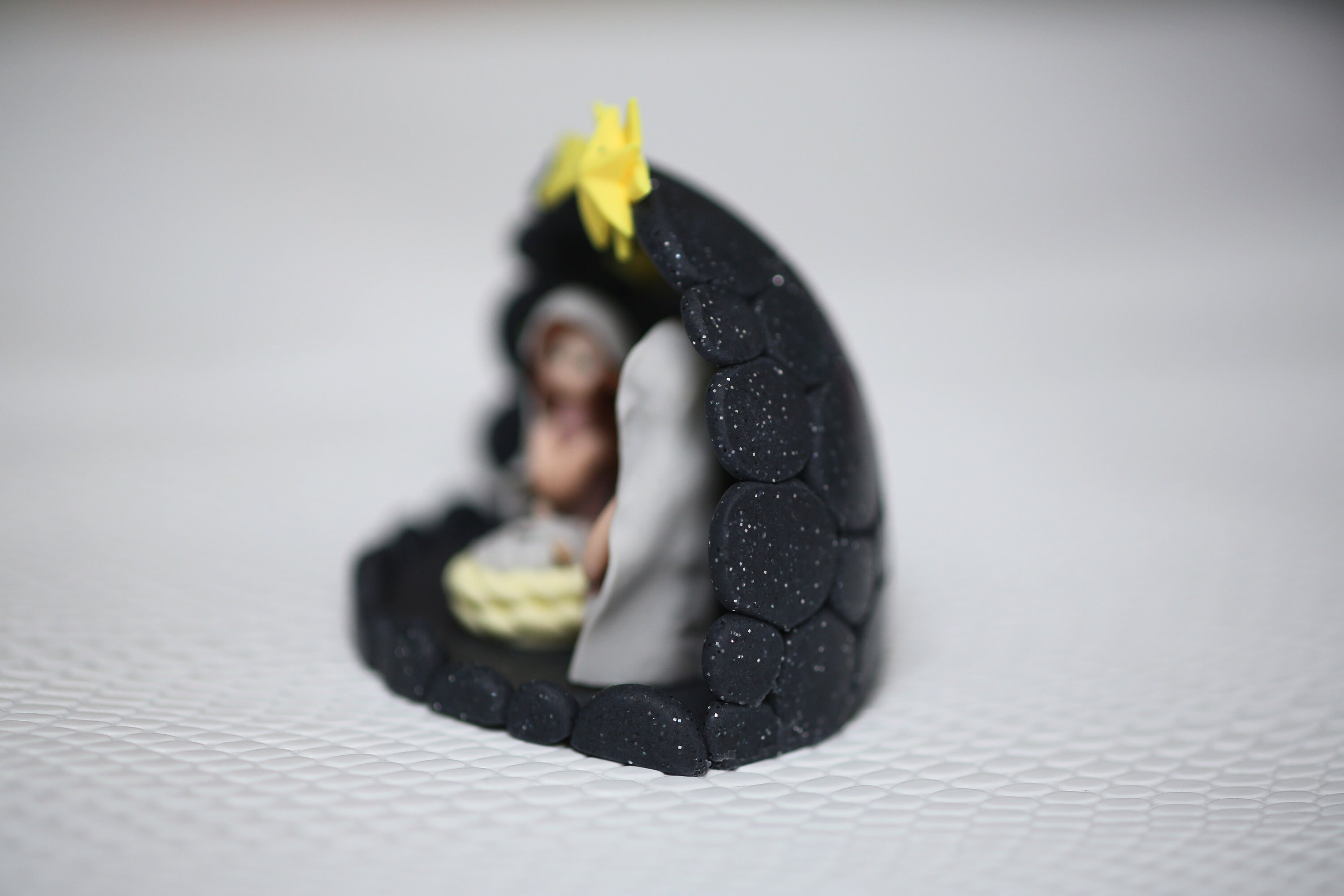 Christmas Nativity Set Polymer Clay Fimo Handmade Cute Special Virgin ...