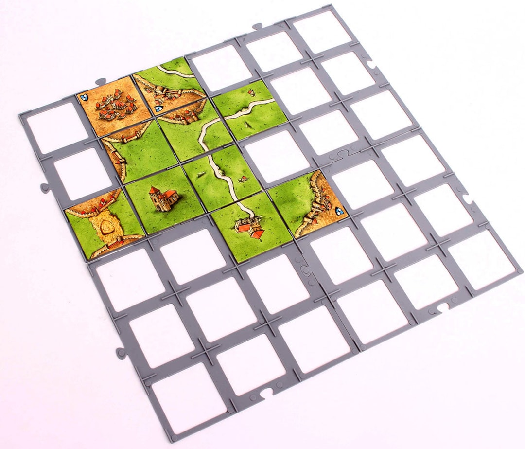 Grid for Tile Placement Games - Carcassonne, Karak, and Others - Etsy