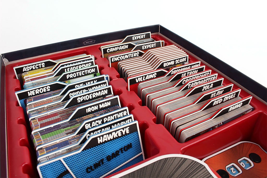 Horizontal Dividers for Marvel Champions: the Card Game - COMPLETE SET ...