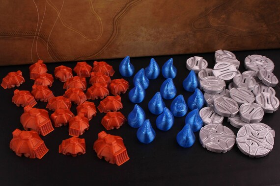 Dune Imperium Upgraded Resource Tokens 62pcs - Etsy
