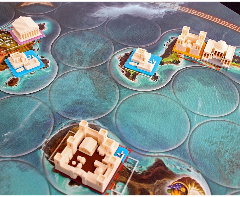 Cyclades - Upgraded 3D Buildings in Color ( NEW: Hades and Titans ...