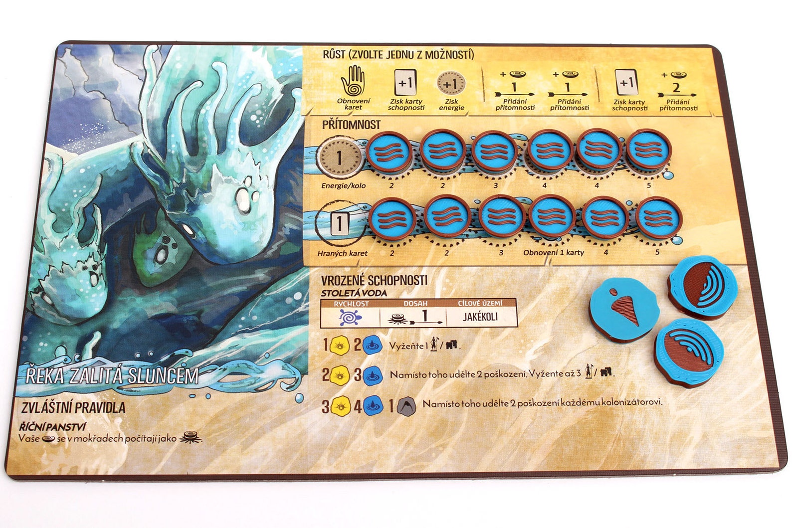 Spirit Island Upgraded Tokens presence STACKABLE Fear - Etsy