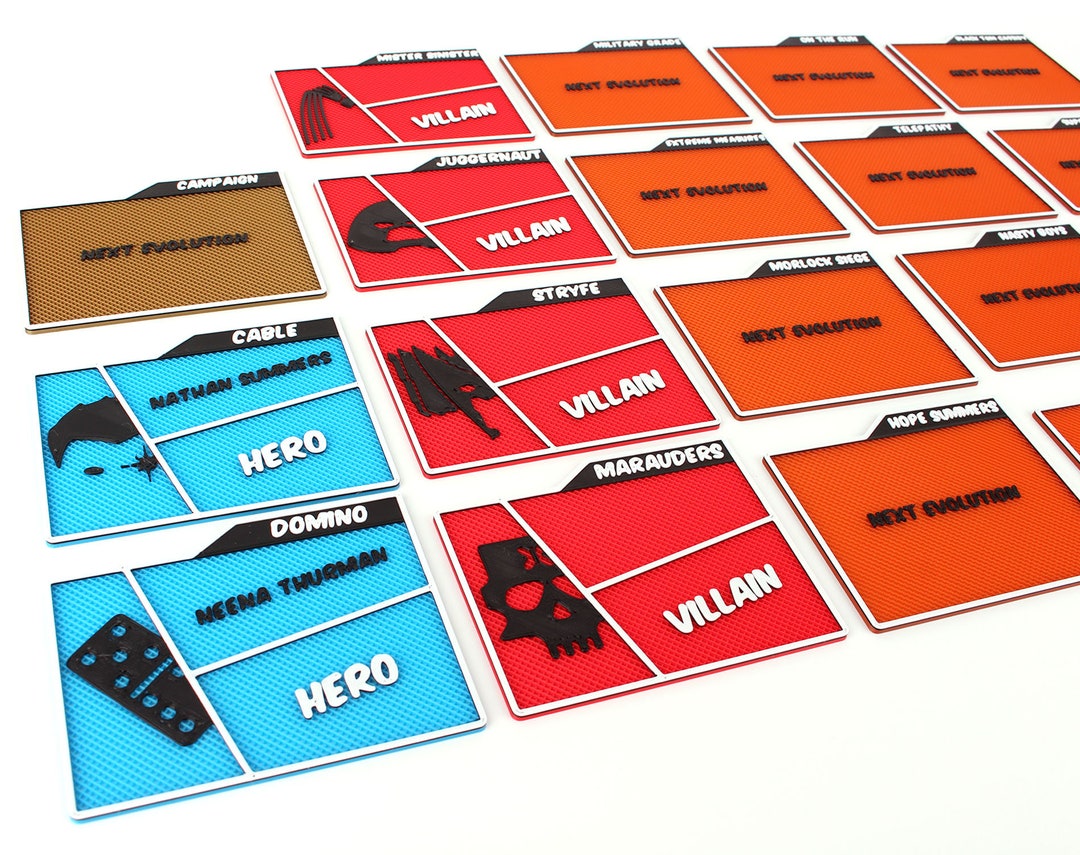 Horizontal Dividers for Marvel Champions: the Card Game NEXT EVOLUTION ...