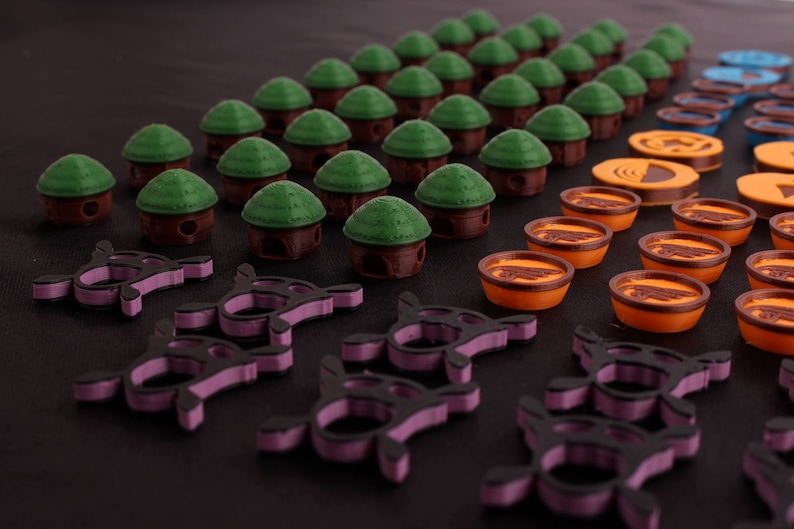 Spirit Island Upgraded Tokens presence STACKABLE Fear - Etsy