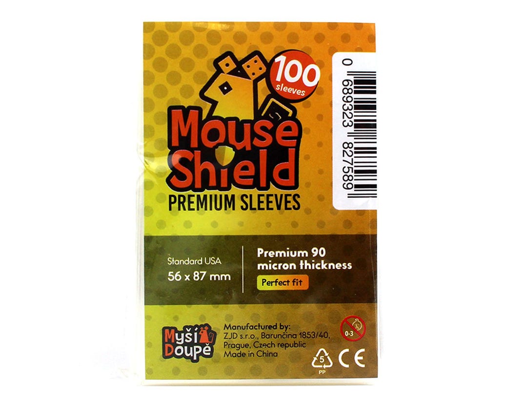 Standard USA 90mic SLEEVES (56x87mm) Mouse Shield - Etsy