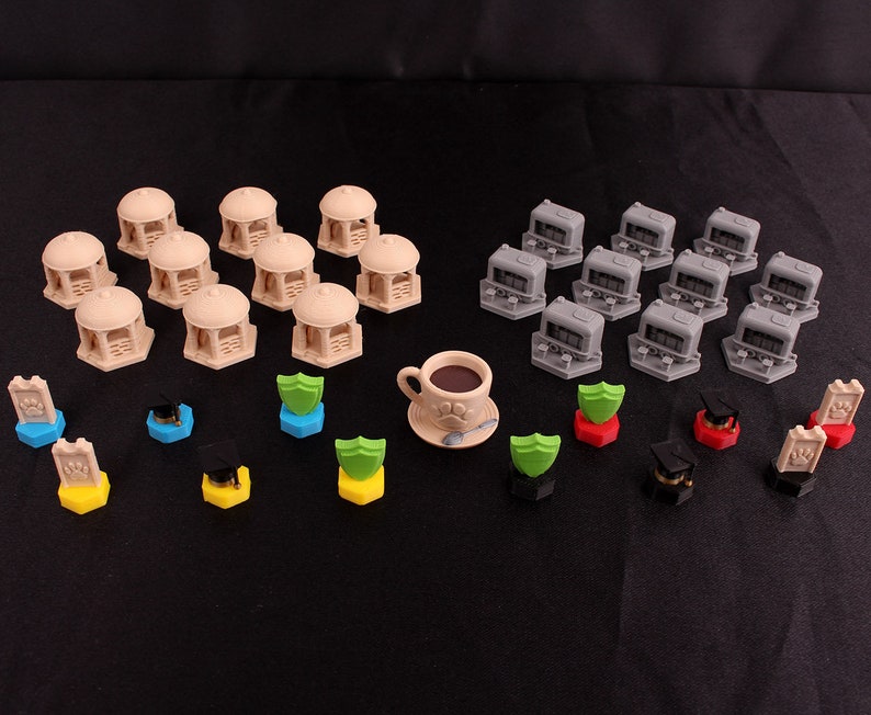 Ark Nova Player Counters Break Token Kiosk and Pavilion - Etsy