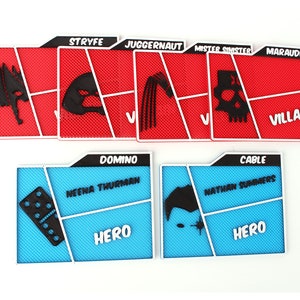 Horizontal Dividers for Marvel Champions: the Card Game NEXT EVOLUTION ...