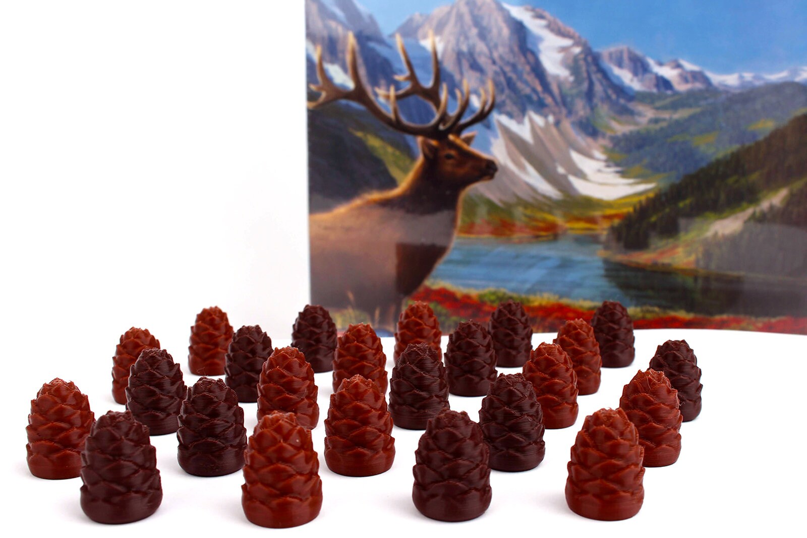 Cascadia Nature Tokens - Pine Cones - 25pcs - Etsy Australia