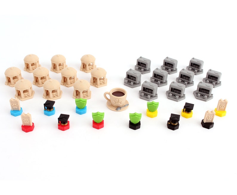 Ark Nova Player Counters Break Token Kiosk and Pavilion - Etsy