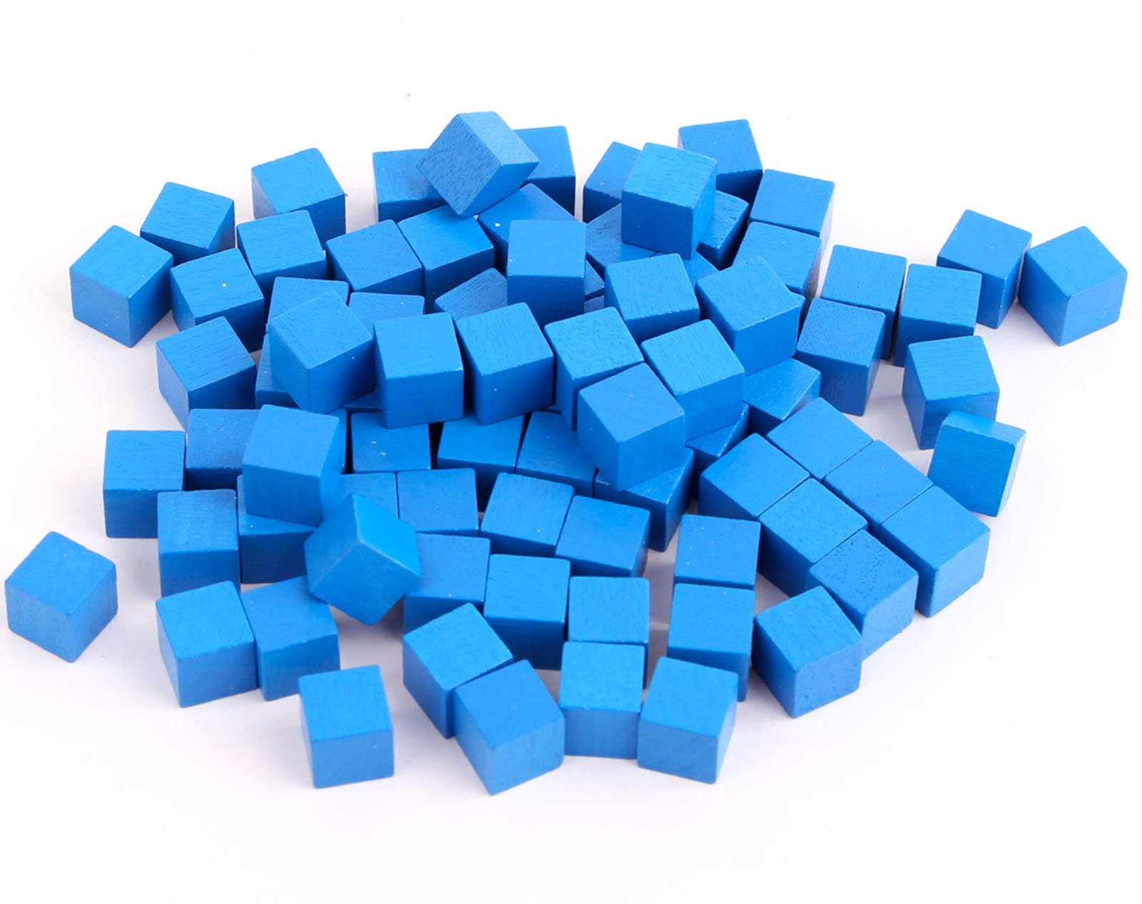 Wooden Cubes - Classic 8mm - 8 Color Options - for Your Board Games ...