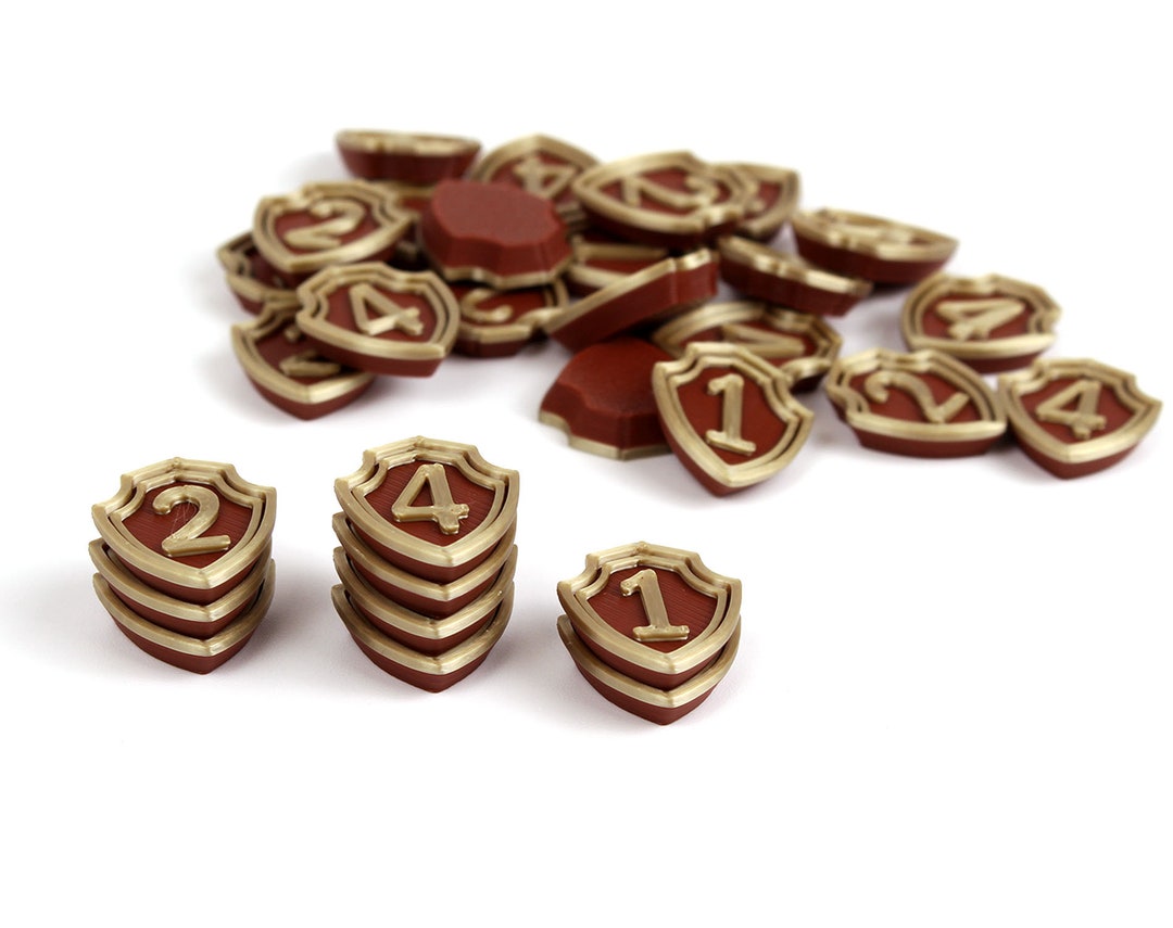 Spirit Island - Defense Tokens - Stackable Shields (unofficial Upgrade ...