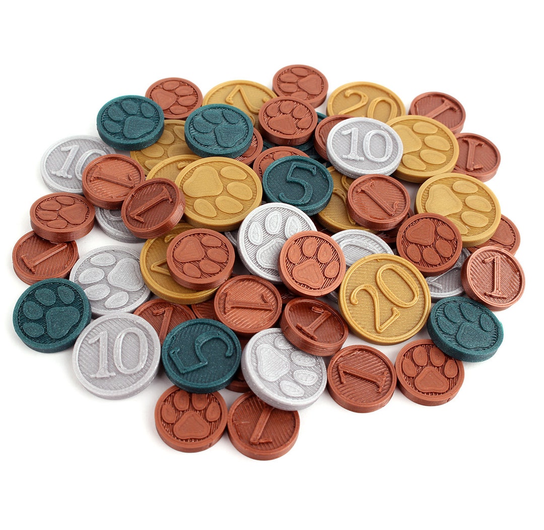 Ark Nova - Coins Set (70pcs) - Etsy