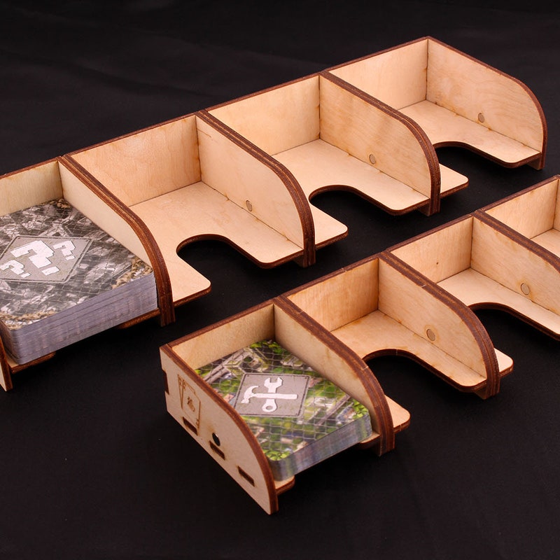 Wooden Card Holder - Etsy