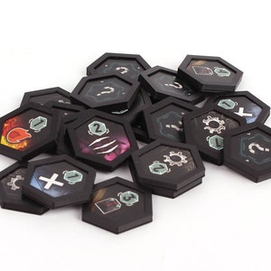 Nemesis Aftermath - Exploration and Turret Token Shields - Etsy