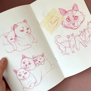 Cat Zine Vol. 1 Sticker Pack - Etsy