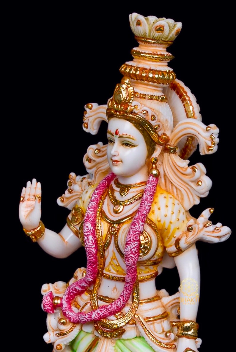 Radha Statue 36 Cm Hand Painted Cultured Marble Radha Idol - Etsy