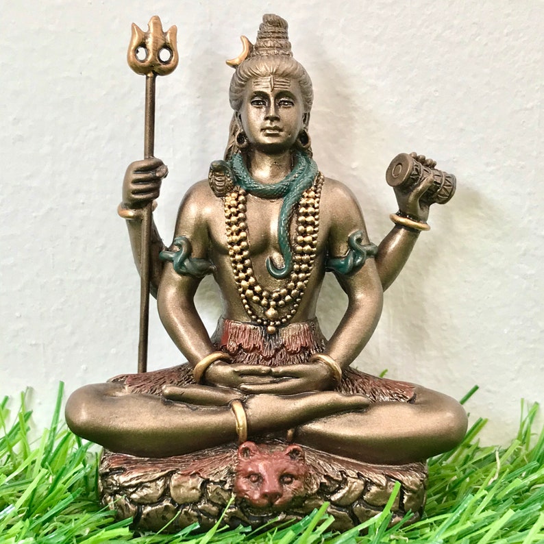 Lord Shiva Statue, 8 Cm Small Shiv, Siva, Mahadev, Mahadeva, Rudra ...