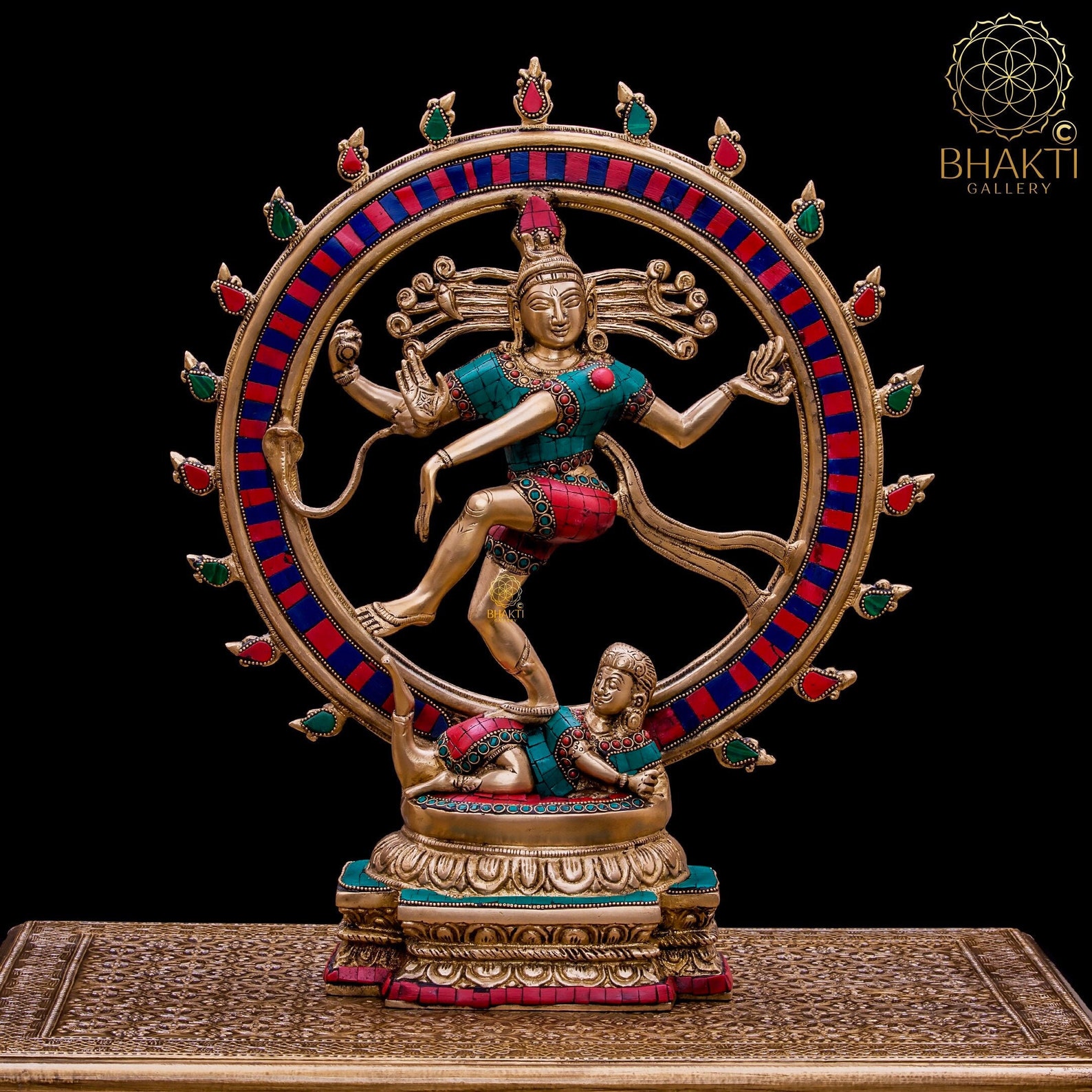 Brass Nataraja Statue Natraj Murti 46 cm Big Brass Dancing | Etsy