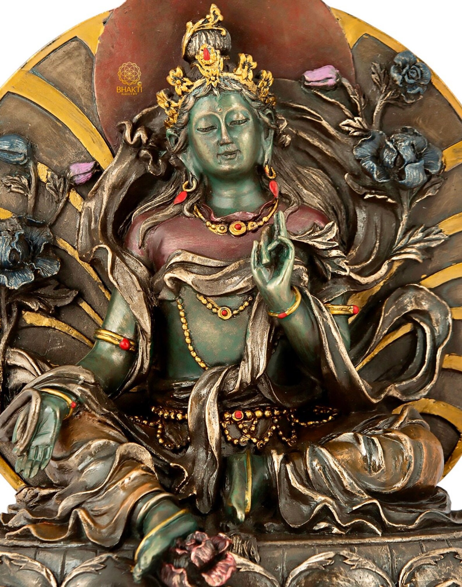 Estatua de Tara Verde Estatua de Tara Estatua de Buda de | Etsy