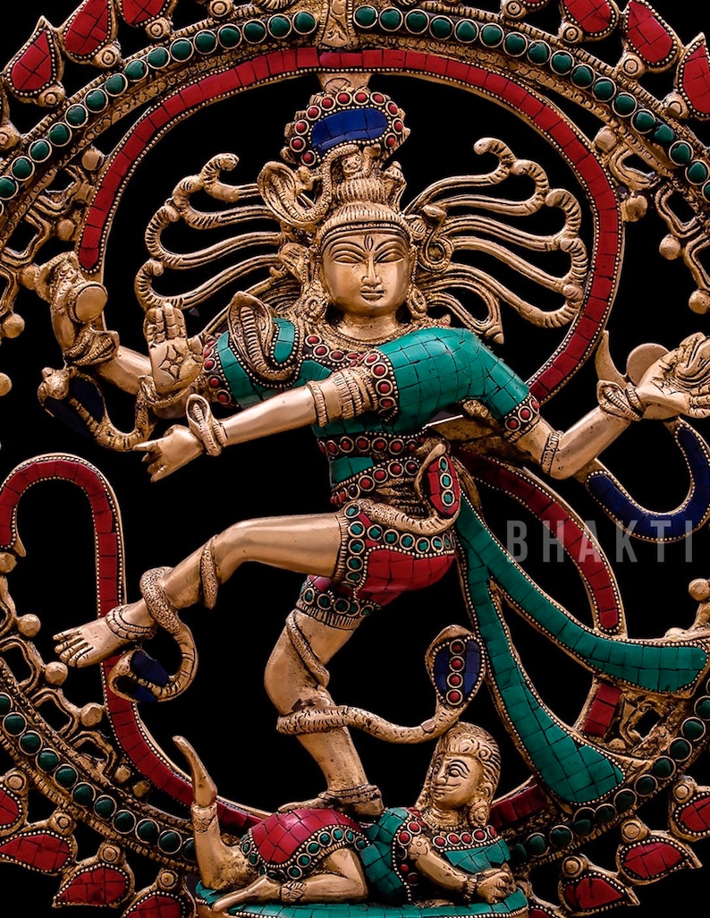 Brass Nataraja Statue, 51 Cm Big Large Brass Dancing Shiva Natraj ...