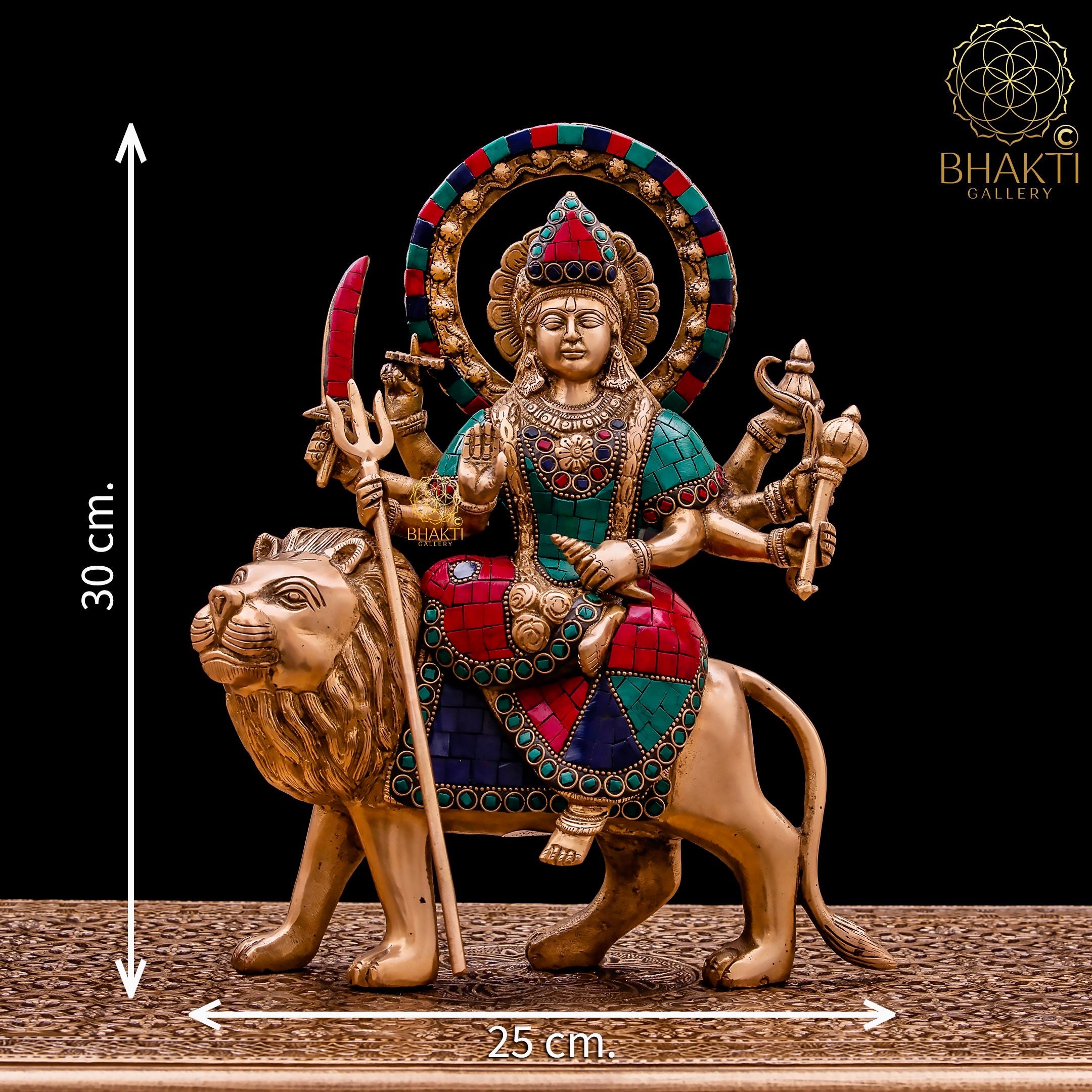 Home & Living Hindu GoddessDurga Shakti idol 23 cm Mother Durga ...