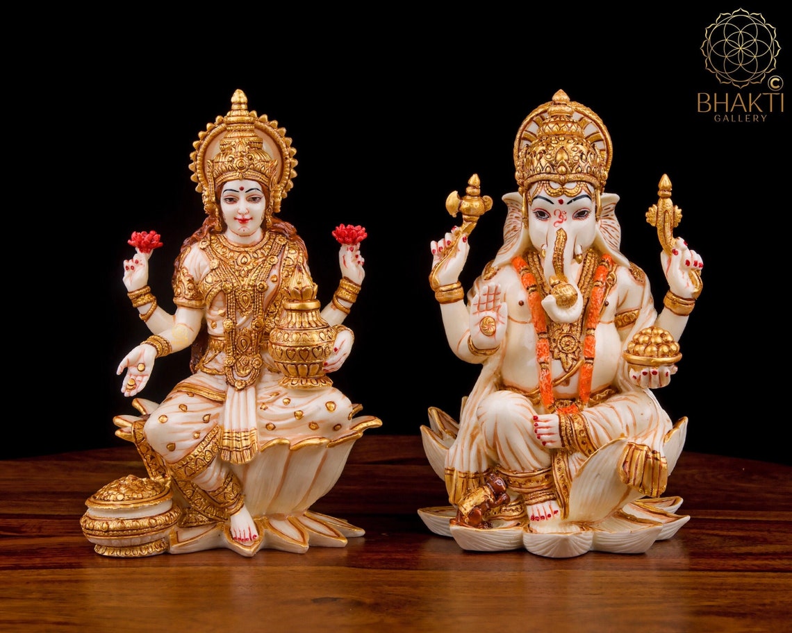 Painted Ganesha Statue at Arthur Dwyer blog