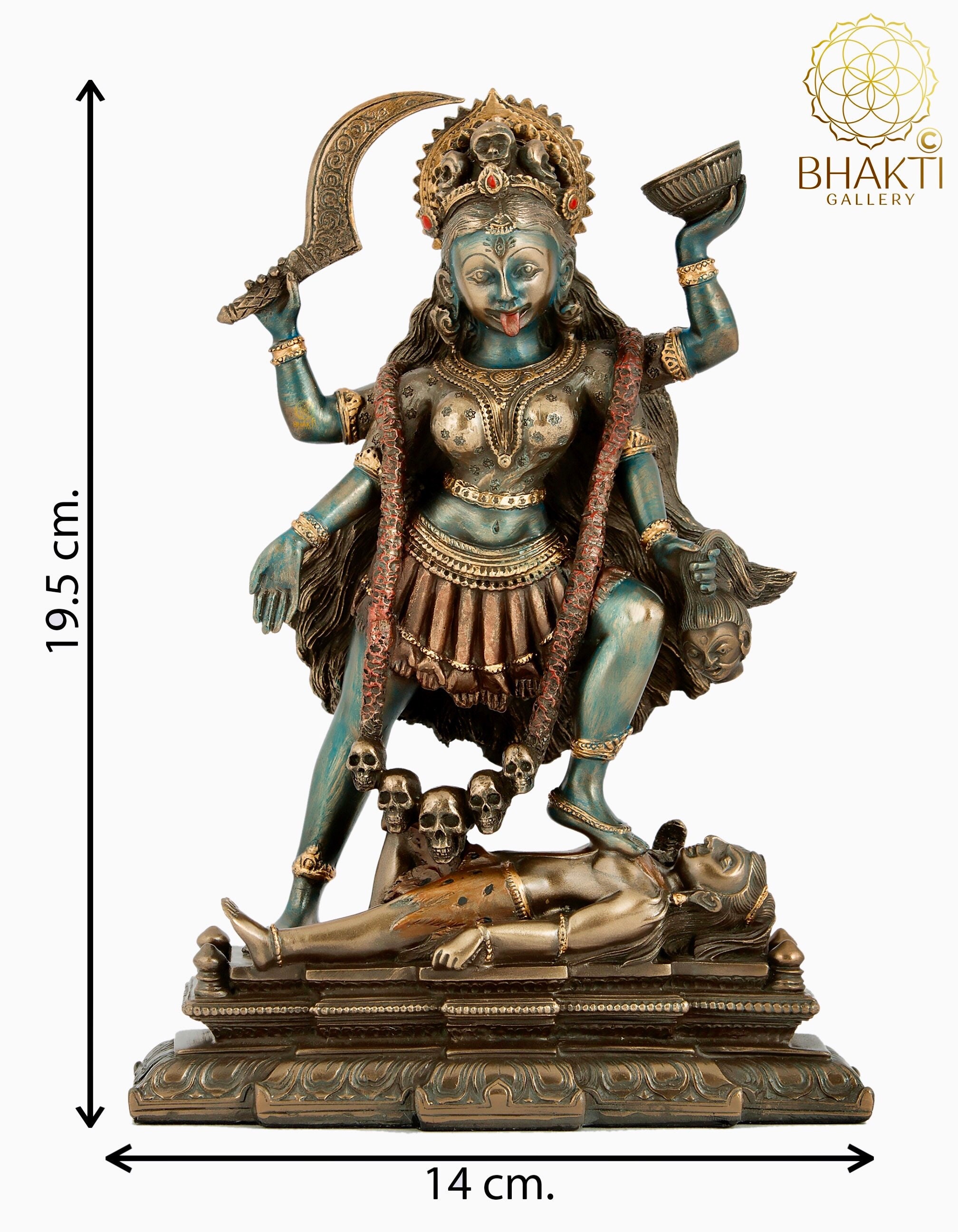 Kali Goddess Statue Hindu Goddess Kali Maa Statue Mata Kalika Idol