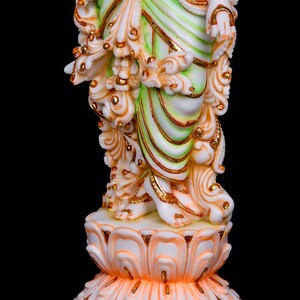 Radha Statue 36 Cm Hand Painted Cultured Marble Radha Idol - Etsy